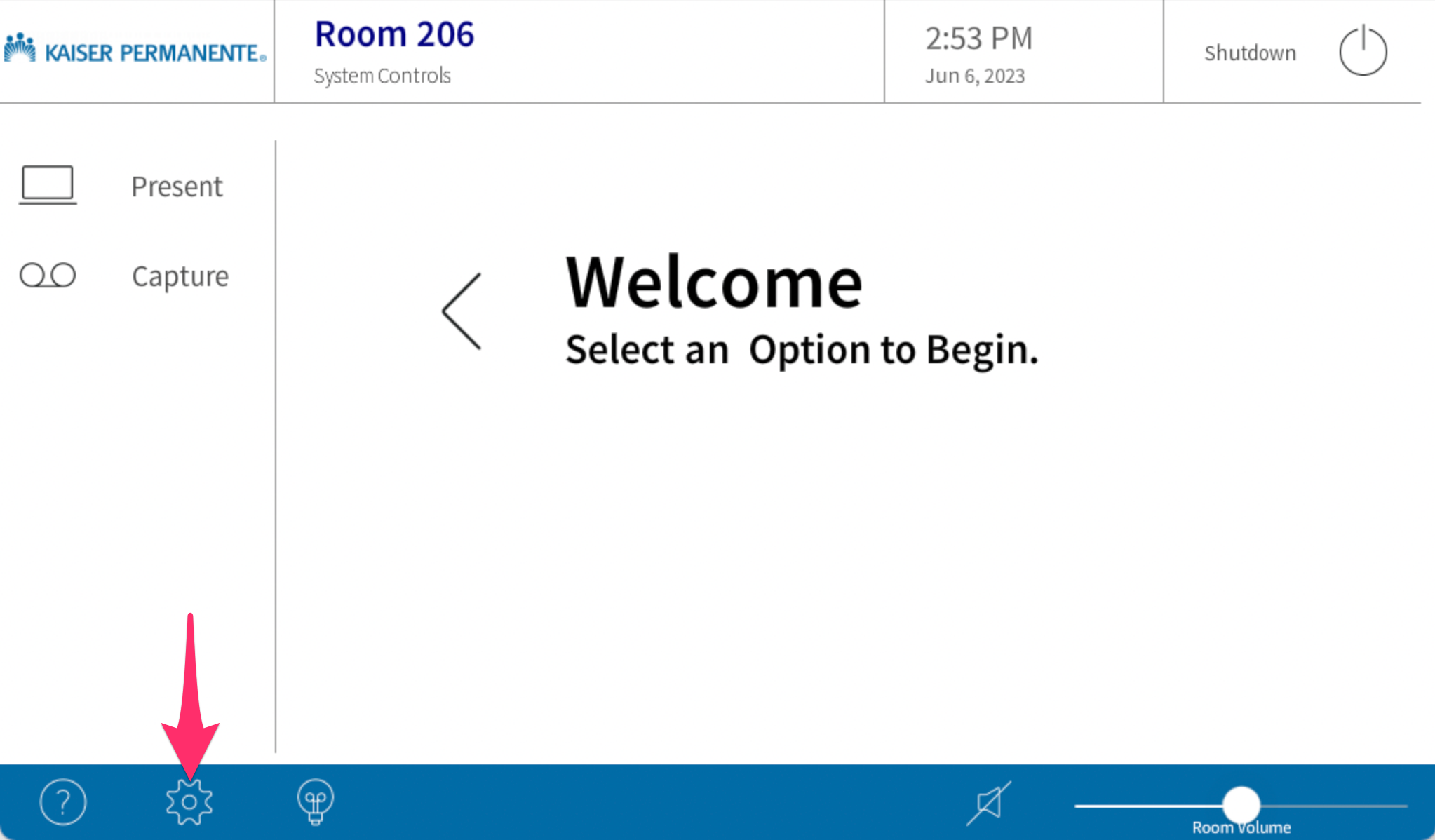 How to Combine Rooms using a Crestron Panel – KP School of Medicine IT