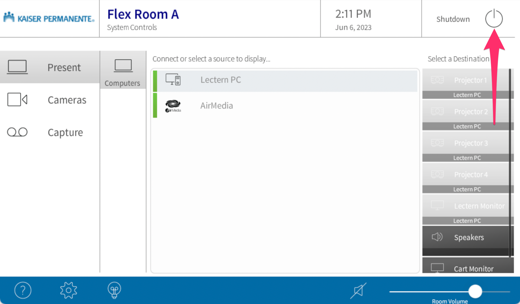 How to Reset a Room – KP School of Medicine IT